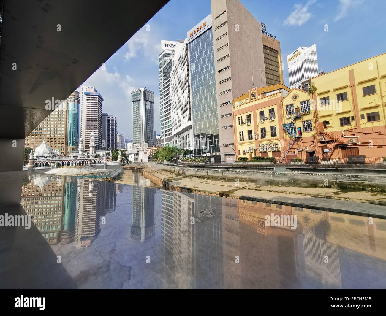 The dataran merdeka (Merdeka Square) located in the Kuala Lumpur city ...