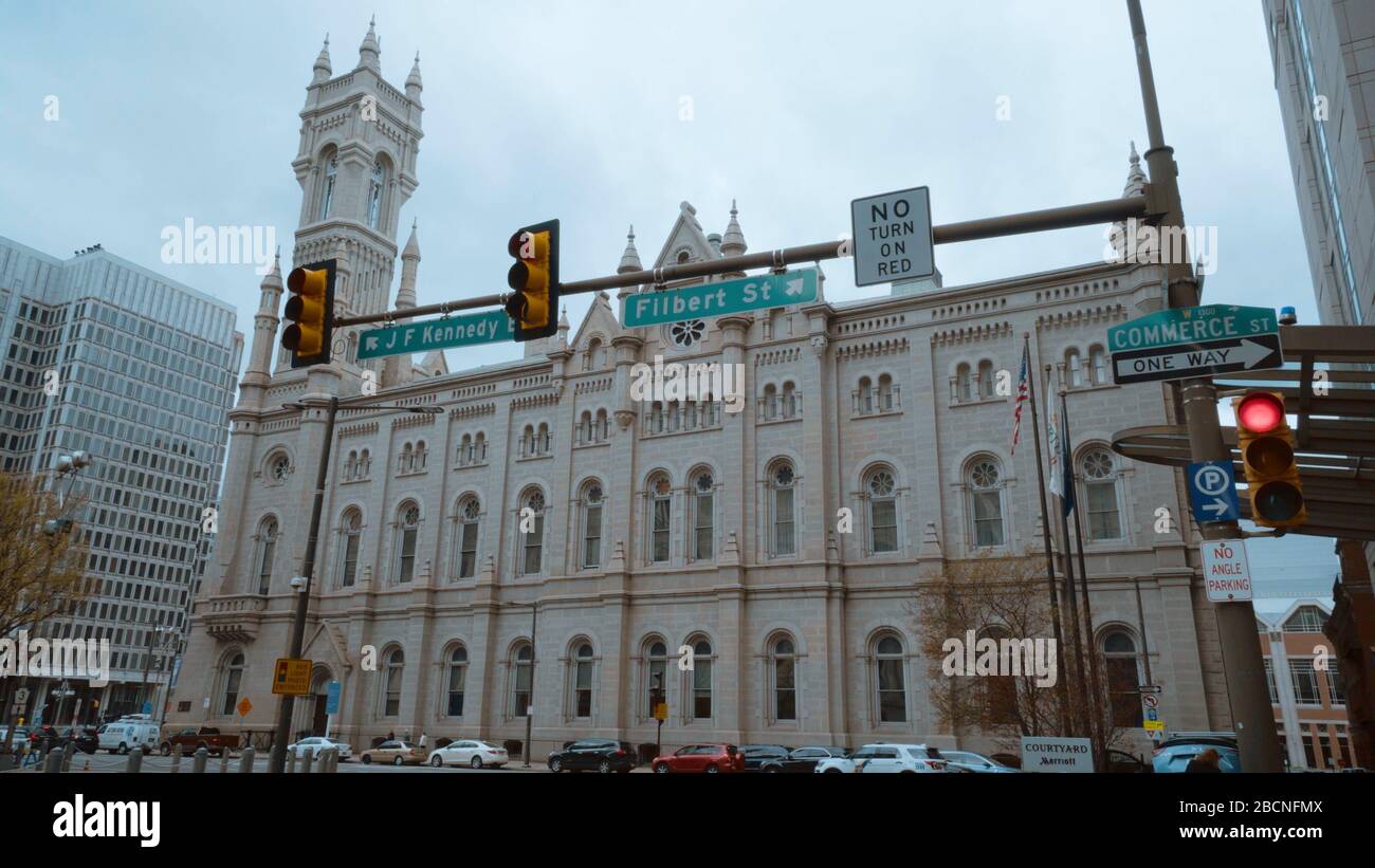 Masonic Temple in Philadelphia - travel photography Stock Photo - Alamy