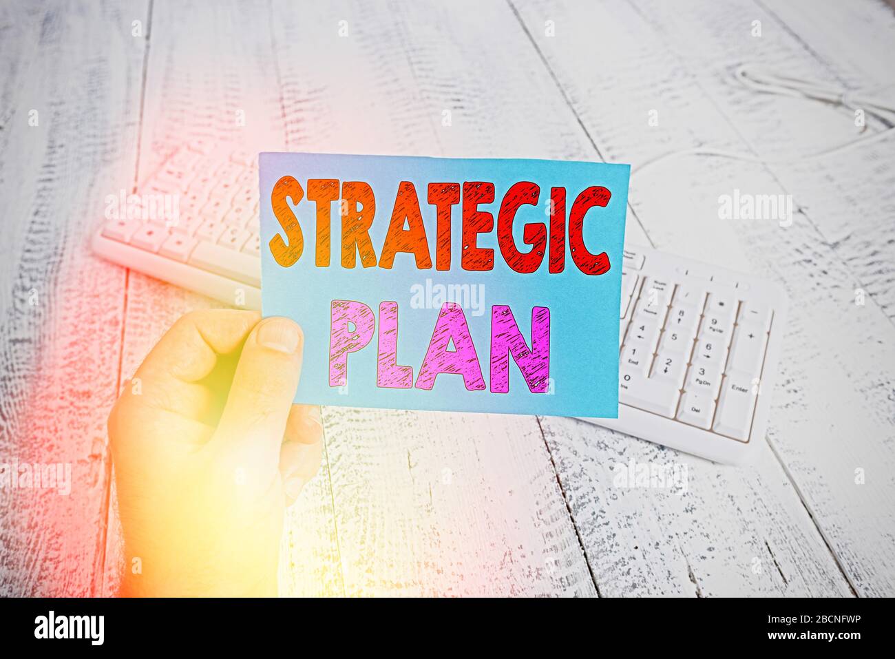 Handwriting text writing Strategic Plan. Conceptual photo a systematic ...