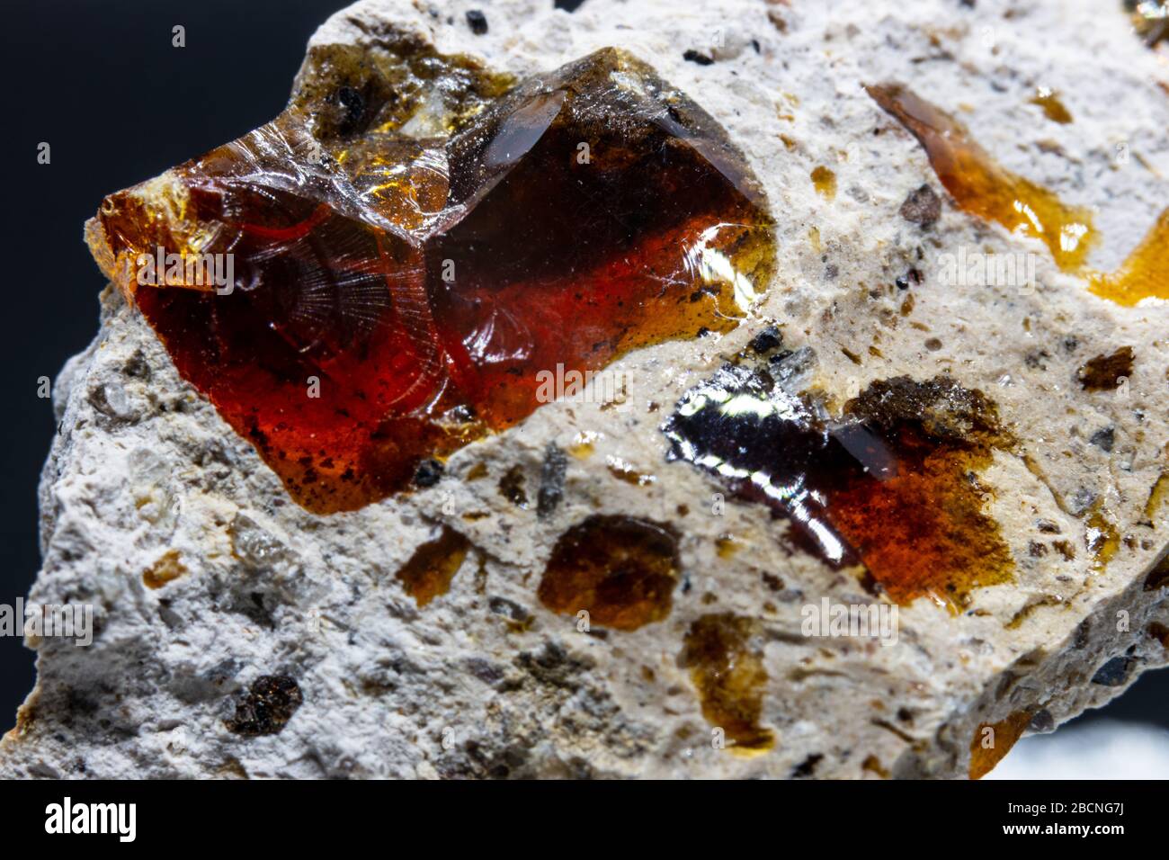 Detail of the opal mineral Stock Photo - Alamy