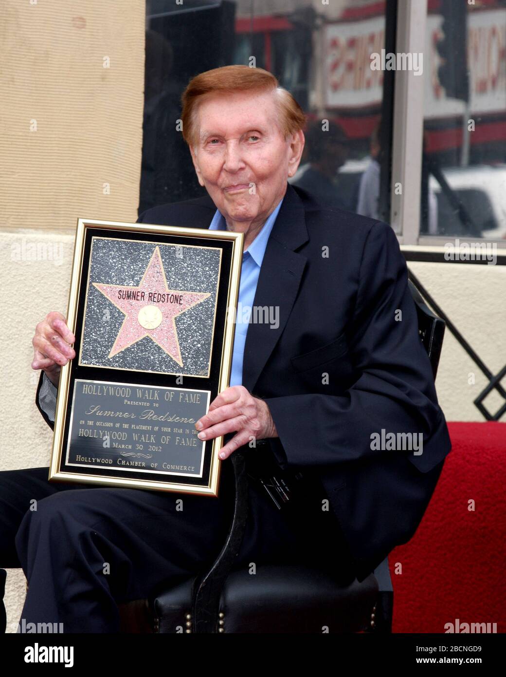 Image of sumner redstone hi-res stock photography and images - Alamy