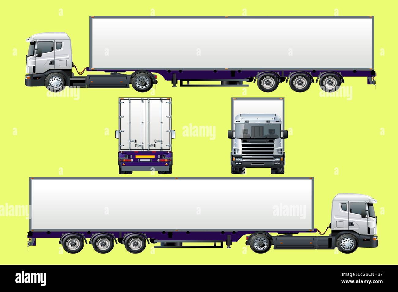 Vehicles rear view Stock Vector Images - Alamy