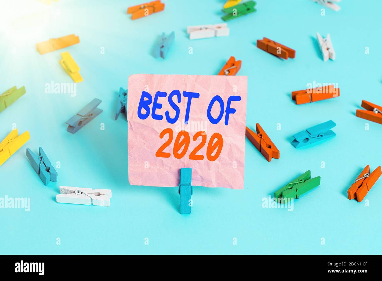 Handwriting text Best Of 2020. Conceptual photo great and marvelous ...