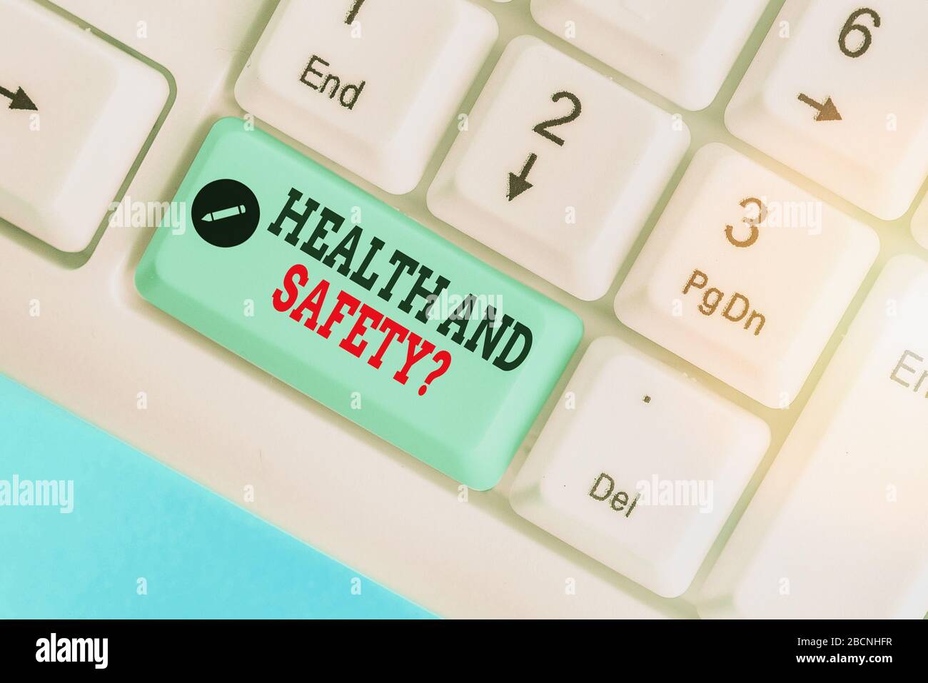 Text sign showing Health And Safety. Business photo showcasing ...