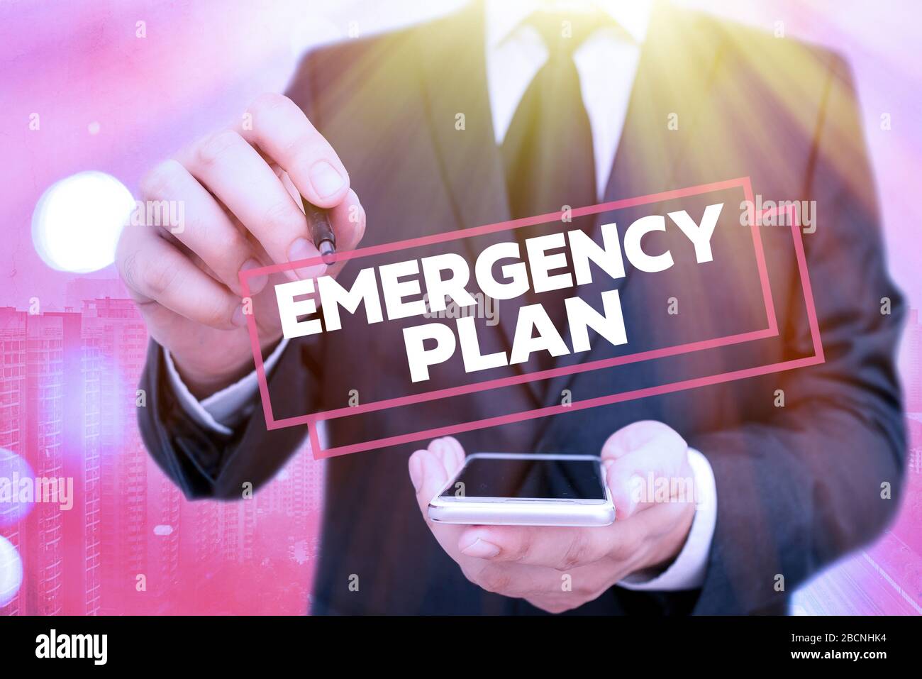 Emergency procedures handwriting hi-res stock photography and images ...