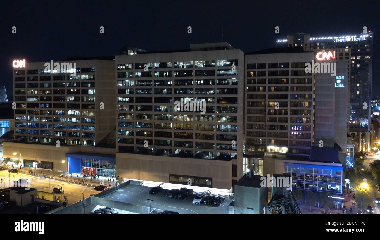 Cnn atlanta aerial hi-res stock photography and images - Alamy