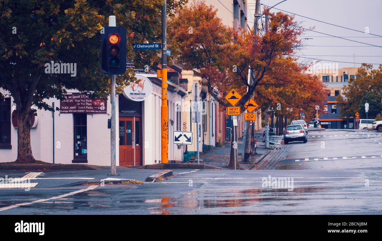 Melbourne rain spring hi-res stock photography and images - Alamy