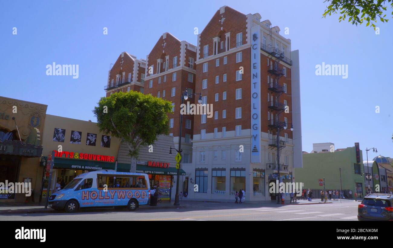 Scientology building hollywood hi-res stock photography and images - Alamy