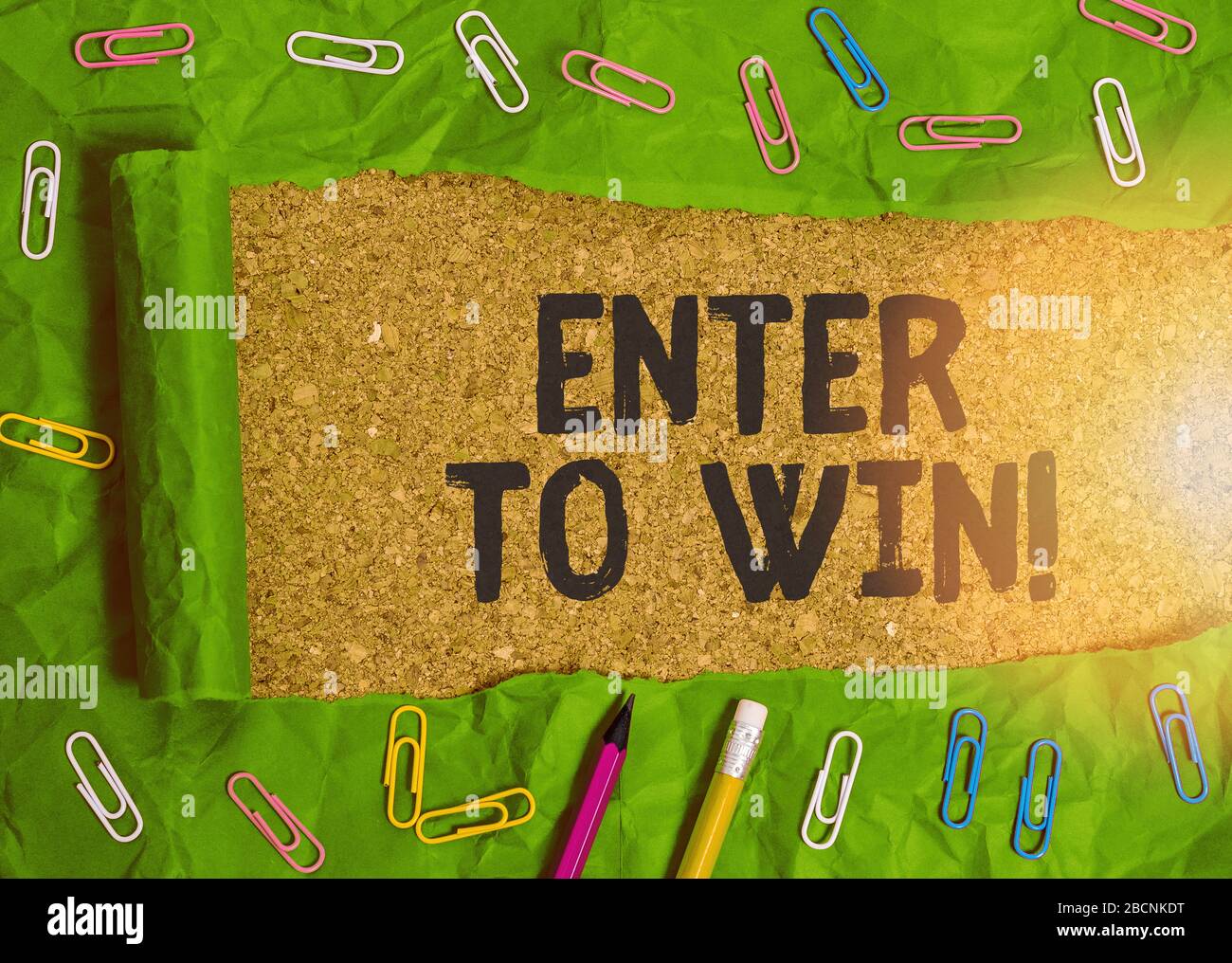 Conceptual hand writing showing Enter To Win. Concept meaning ...