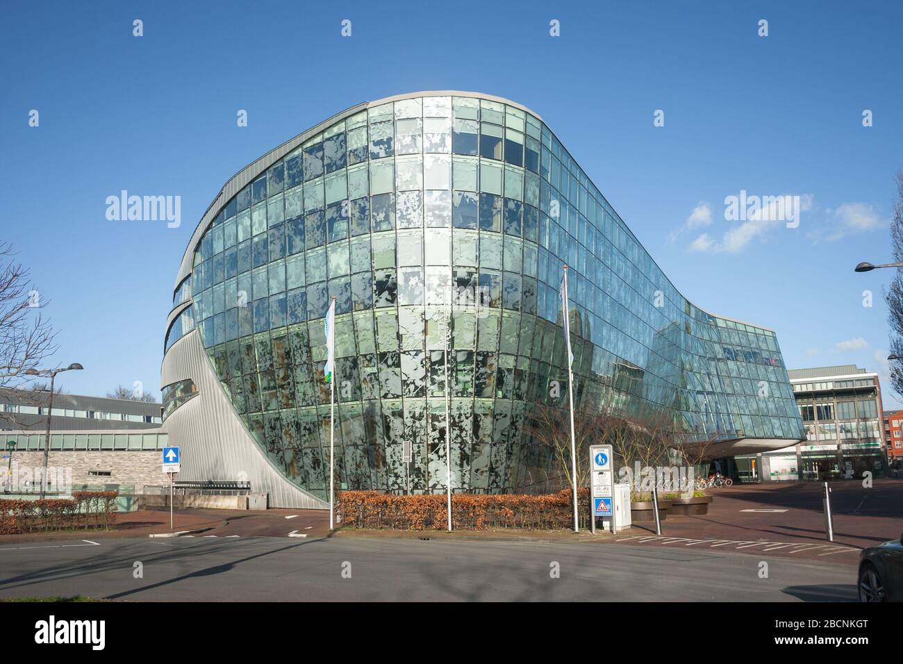 Modern city or town hall of Alphen aan den Rijn, Holland Stock Photo ...