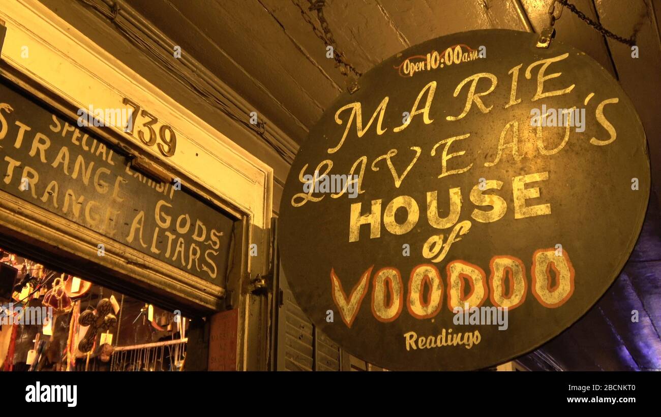 House of Voodoo in New Orleans French Quarter - NEW ORLEANS, USA ...