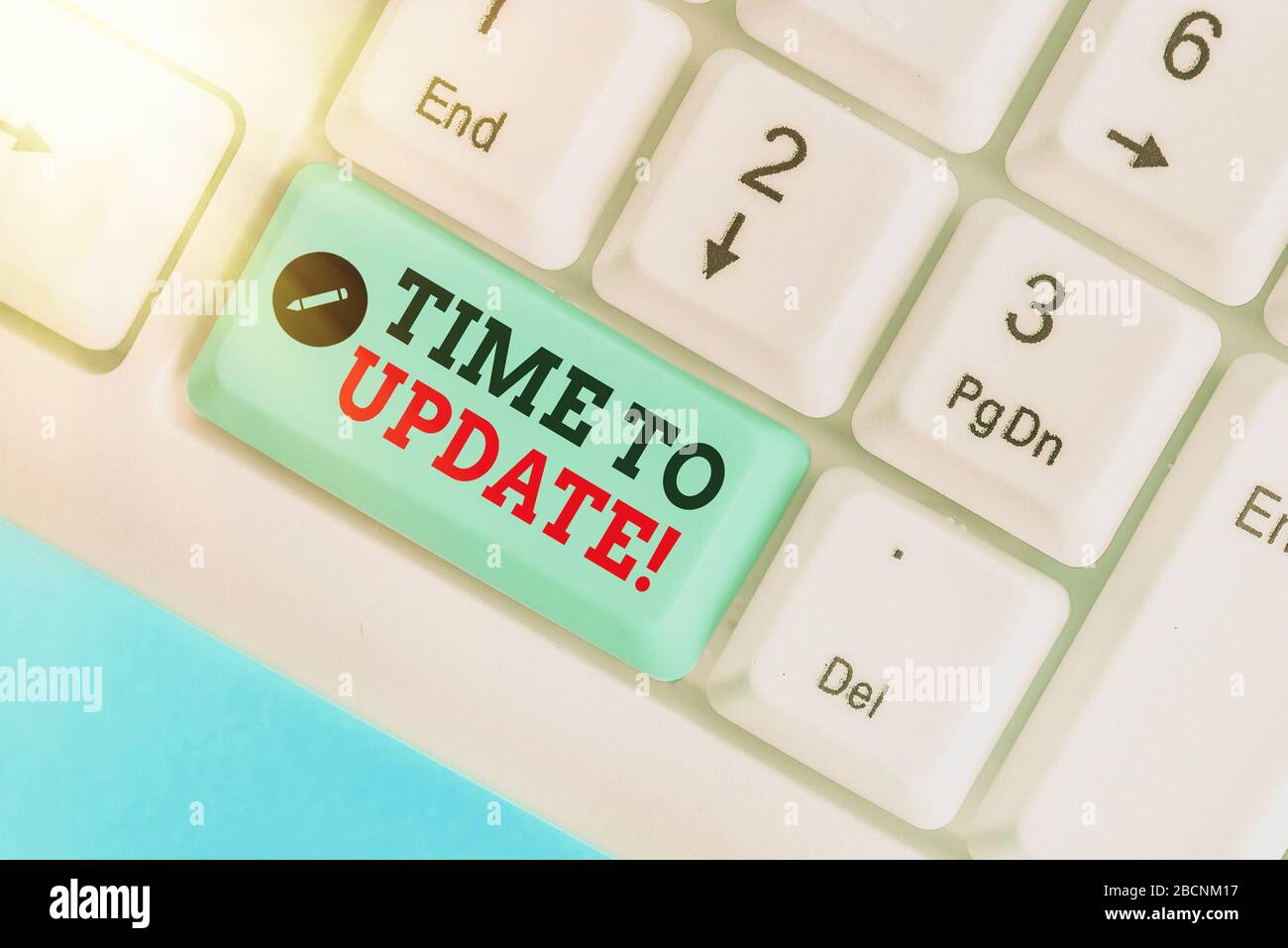 Text sign showing Time To Update. Business photo showcasing this right ...