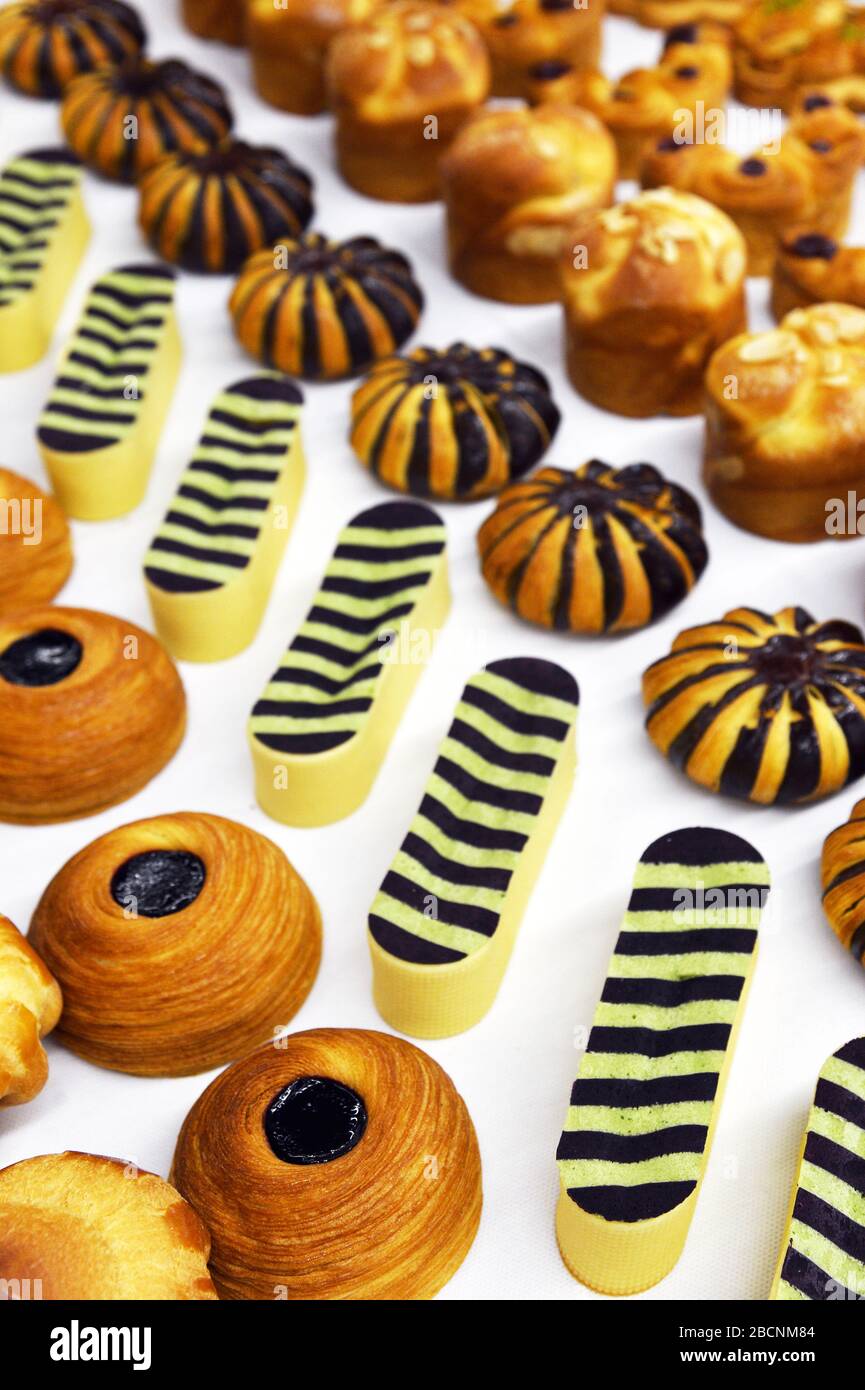 Viennoiserie french bakery - France Stock Photo - Alamy