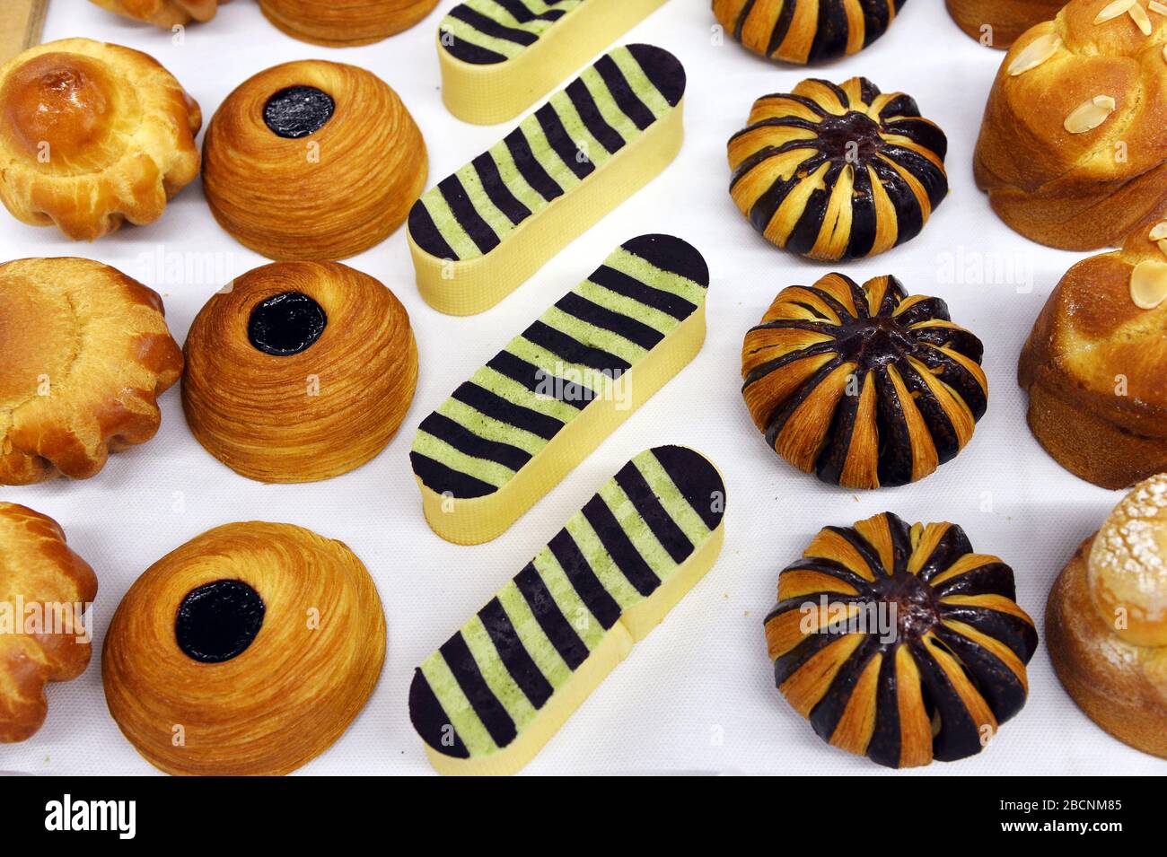 Viennoiserie french bakery - France Stock Photo - Alamy