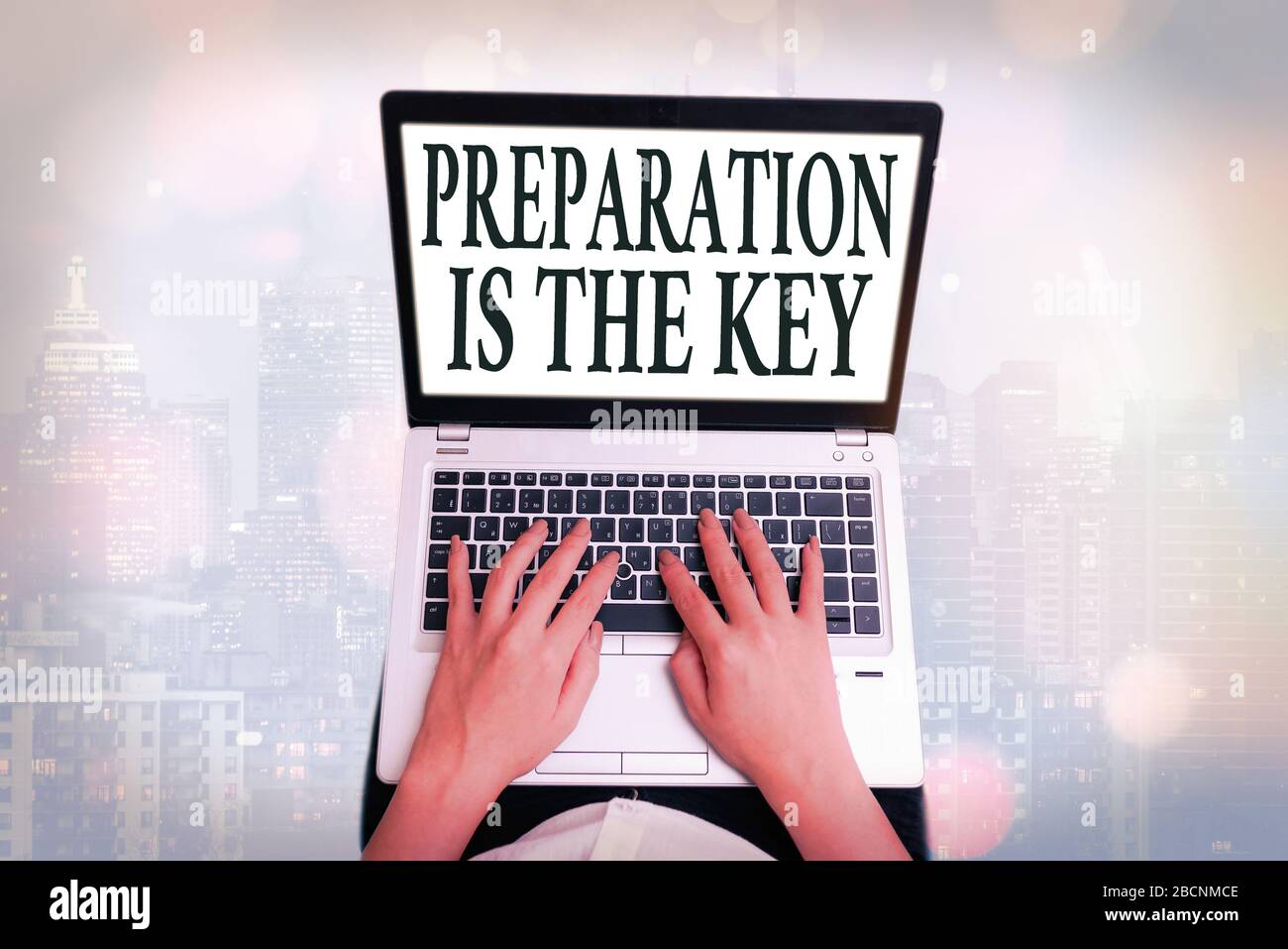 Handwriting text writing Preparation Is The Key. Conceptual photo it ...