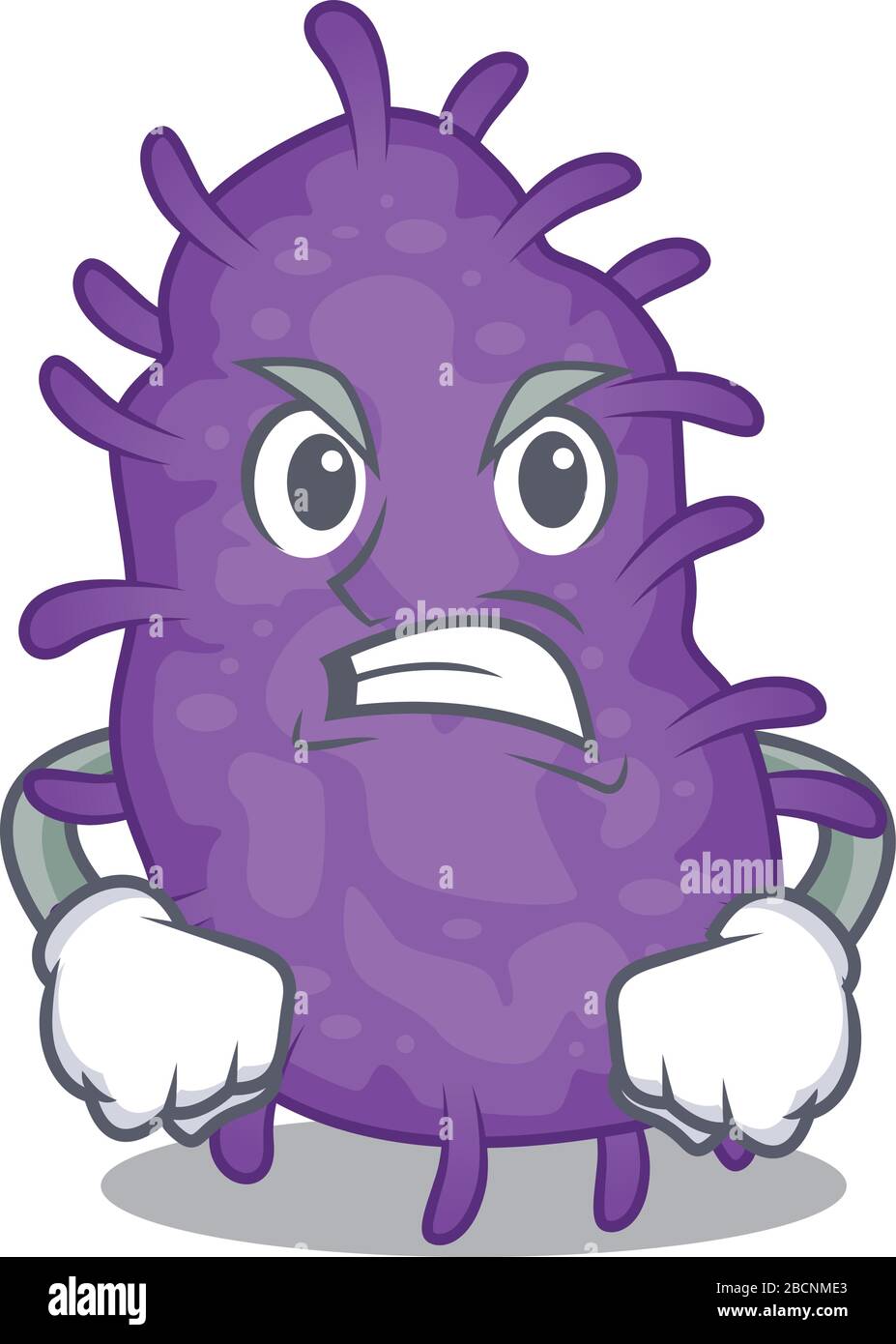 Bacteria gram positive and negative Cut Out Stock Images & Pictures - Alamy