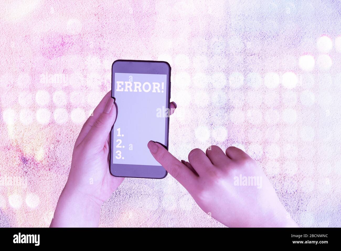 Writing note showing Error. Business concept for state or condition of ...