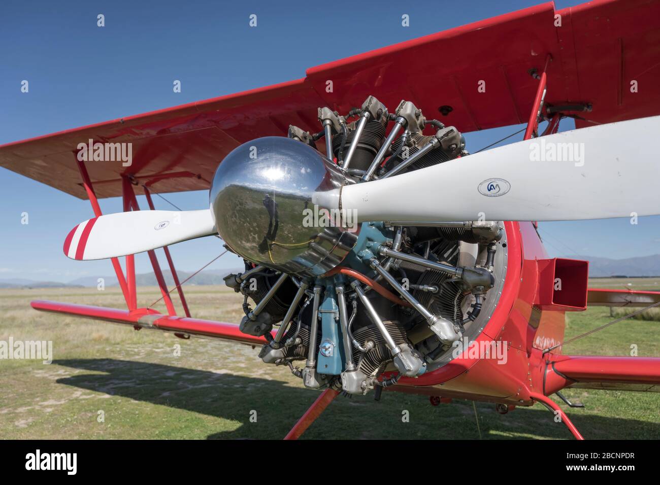 TWIZEL, NEW ZEALAND - November 28 2019: stellar engine of old red ...