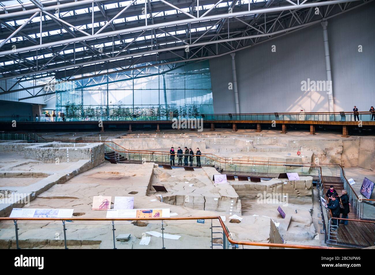 The Jinsha Site Museum in Chengdu, Sichuan Province, China Stock Photo ...