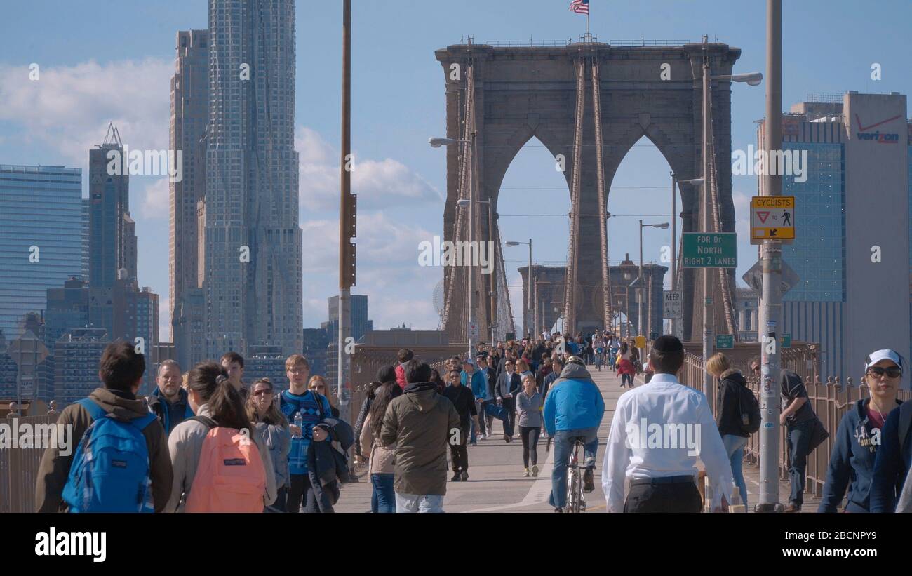 Over the streets of new york hi-res stock photography and images - Alamy