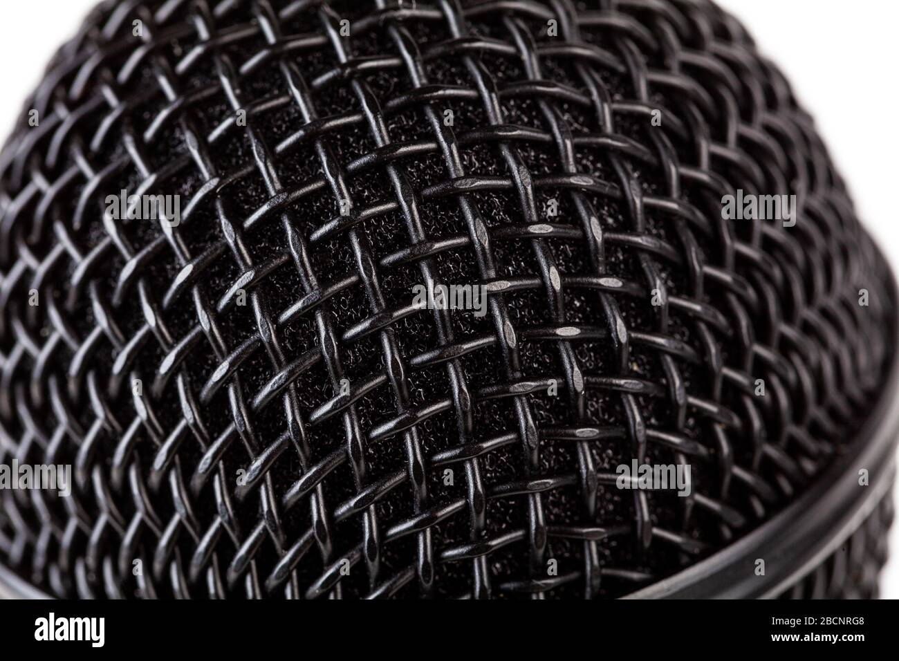 Black texture microphone grill hi-res stock photography and images - Alamy