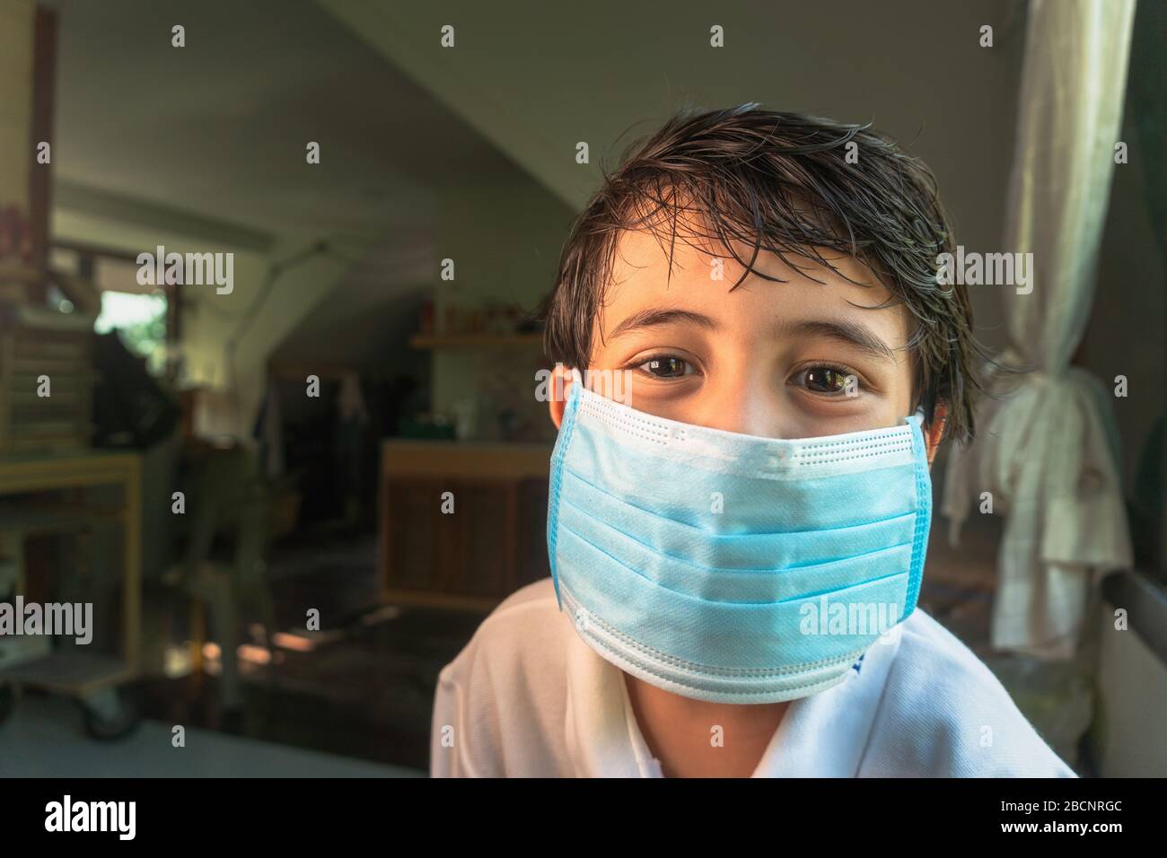 wearing a face mask help prevent the spread of the virus and for save ...