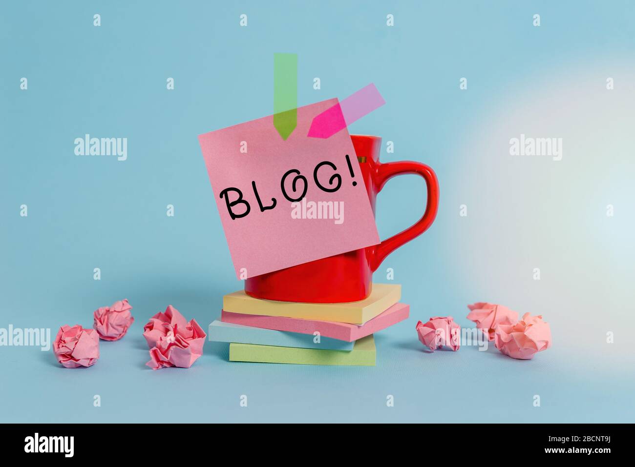 Blog banners showing online hi-res stock photography and images - Alamy