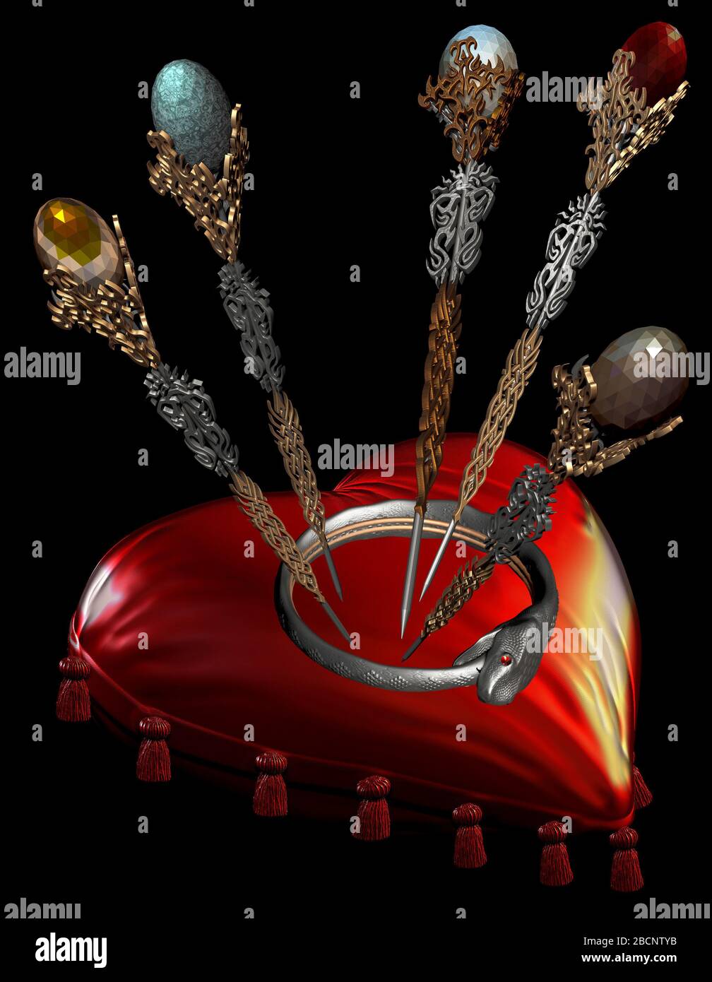 3d ring illustrations hi-res stock photography and images - Alamy