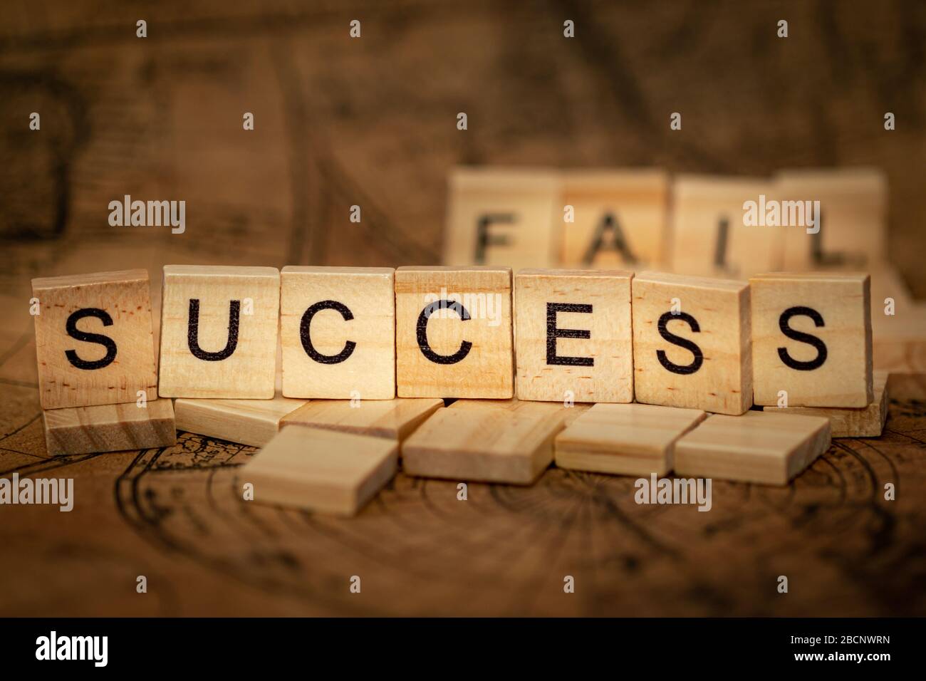 Success fail concept Stock Photo - Alamy