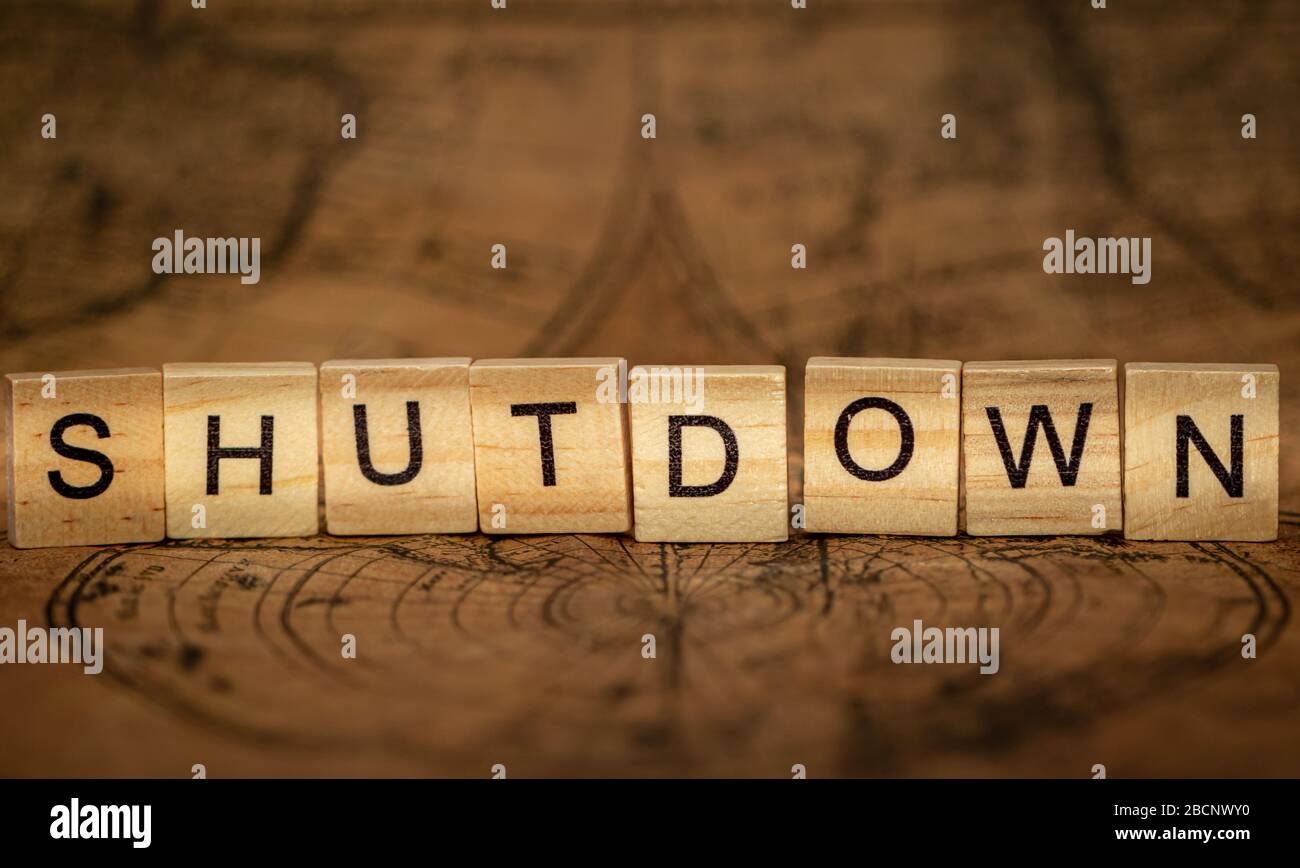 Shutdown concept hi-res stock photography and images - Alamy