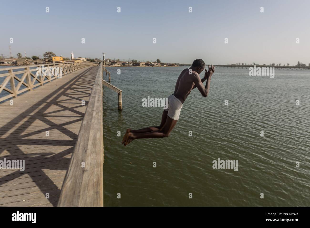 Jumping river africa hi-res stock photography and images - Alamy