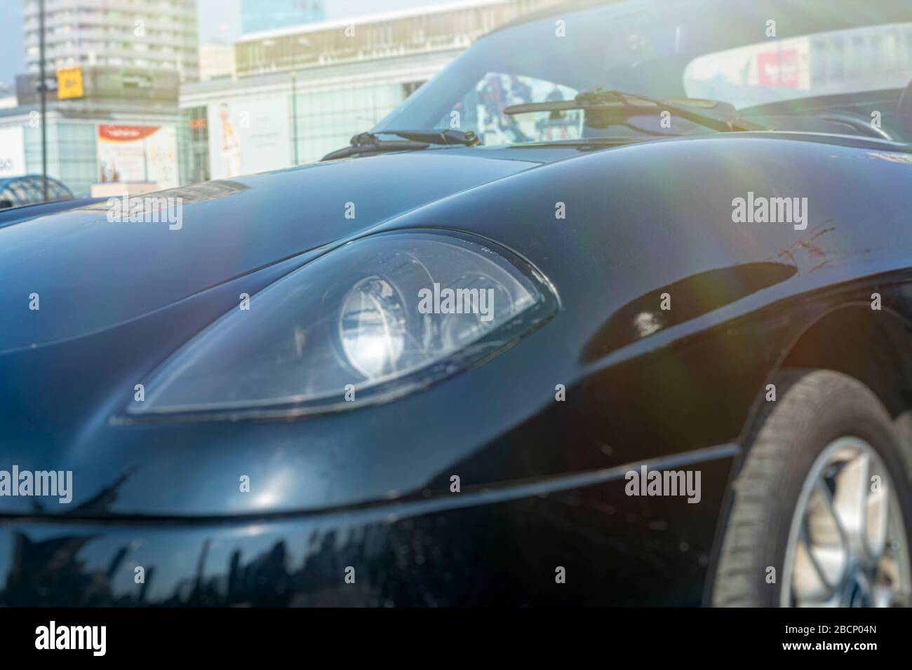 Car under sun hi-res stock photography and images - Alamy