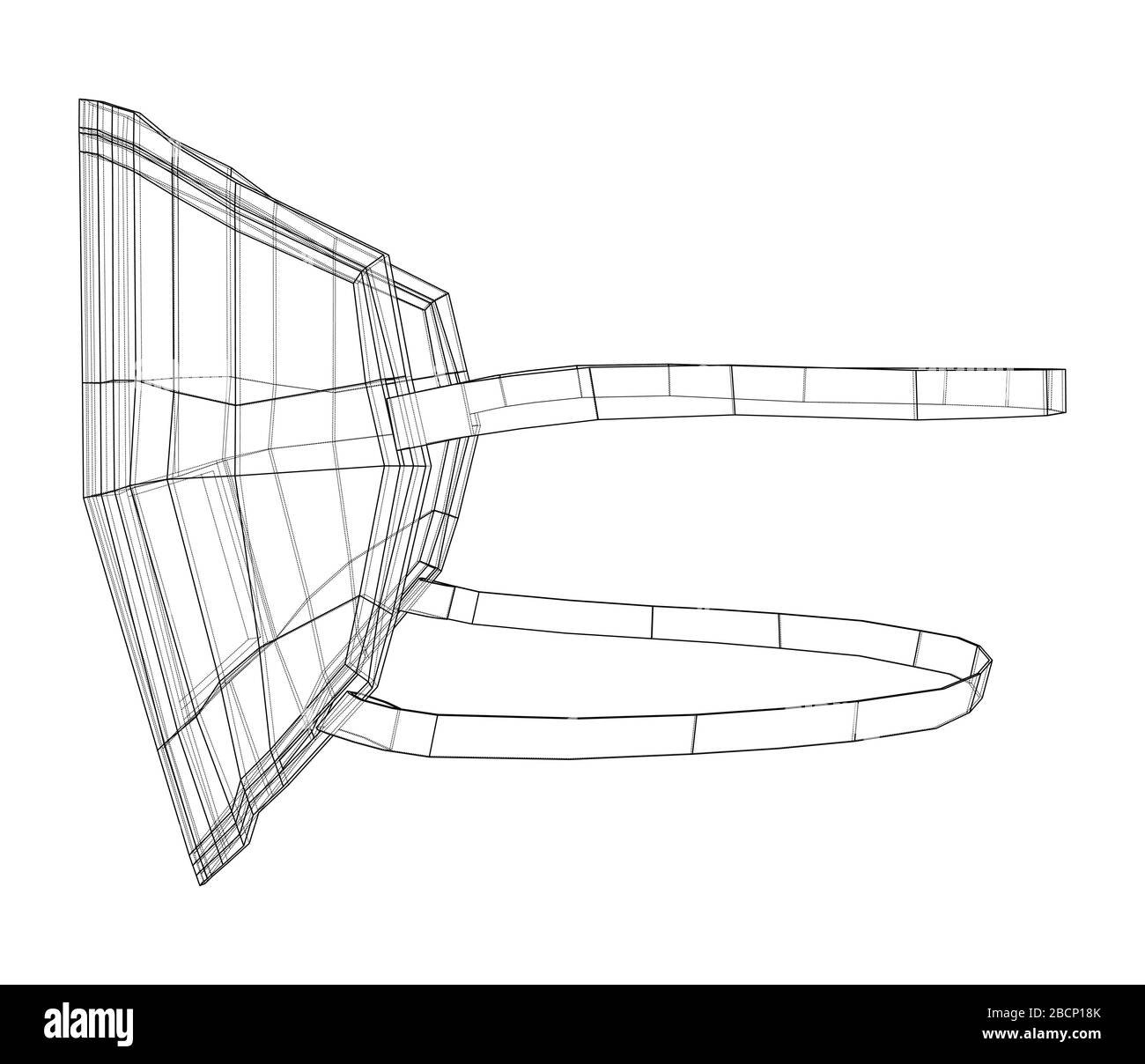 Medical surgical mask. Blueprint style. Vector Stock Vector Image & Art ...