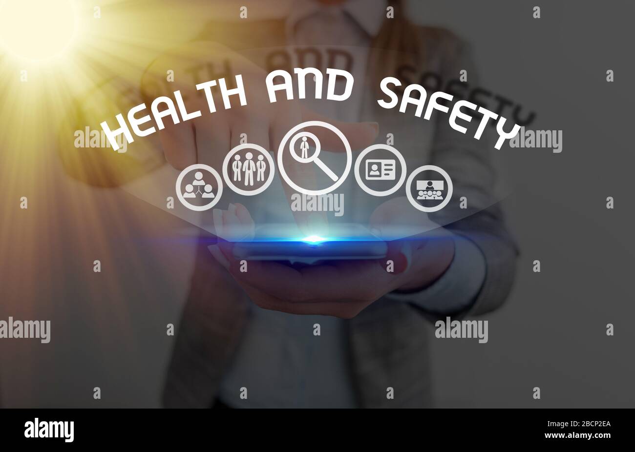 Conceptual hand writing showing Health And Safety. Concept meaning ...