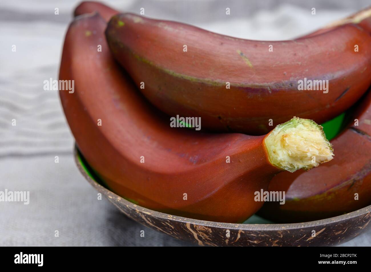 Jamaican red banana hi-res stock photography and images - Alamy
