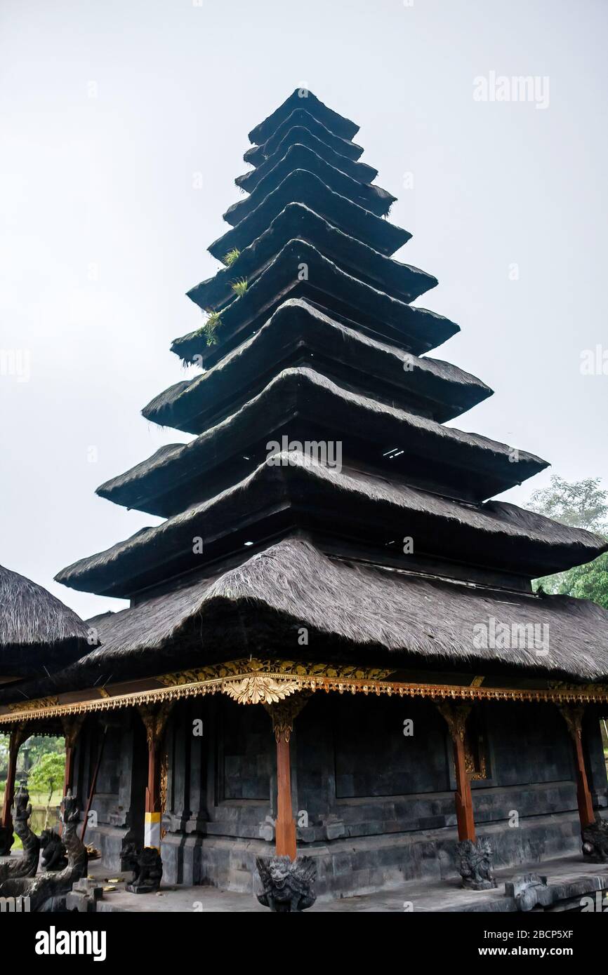 Traditional Balinese architecture of Pura Besakih Temple, Bali ...