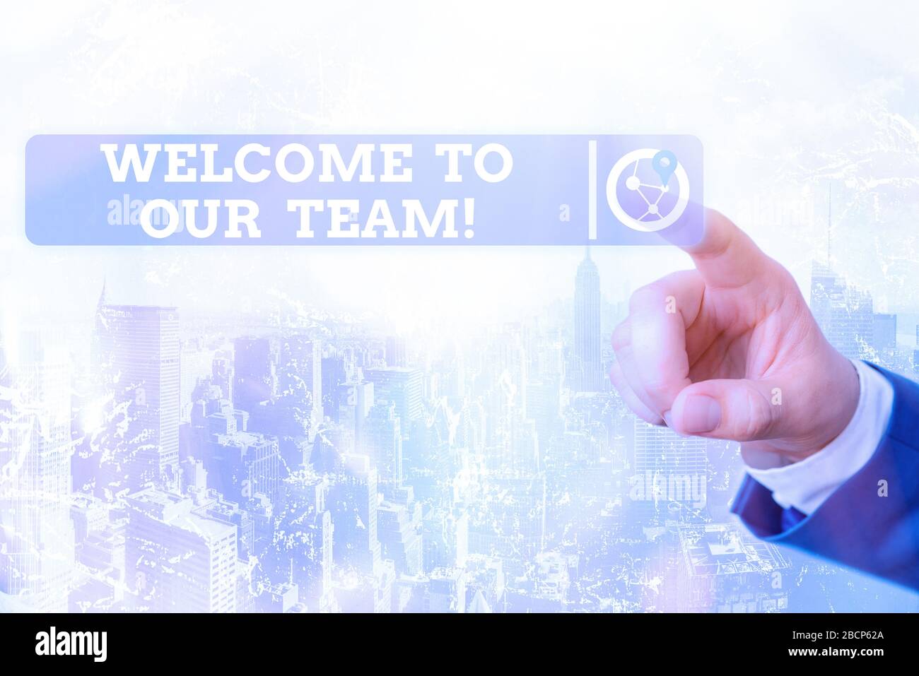 Writing note showing Welcome To Our Team. Business concept for ...