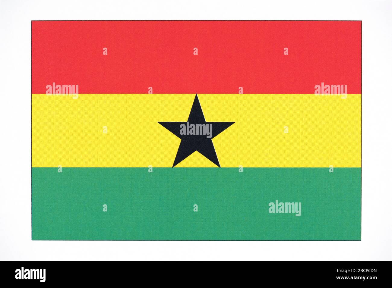 National flag of Ghana Stock Photo - Alamy