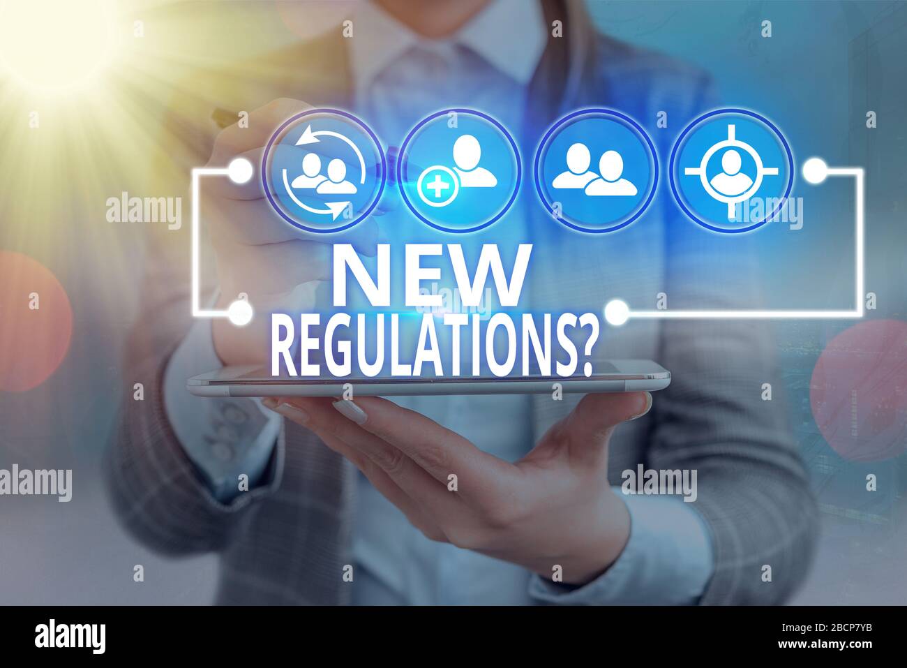 Word writing text New Regulations Question. Business photo showcasing ...