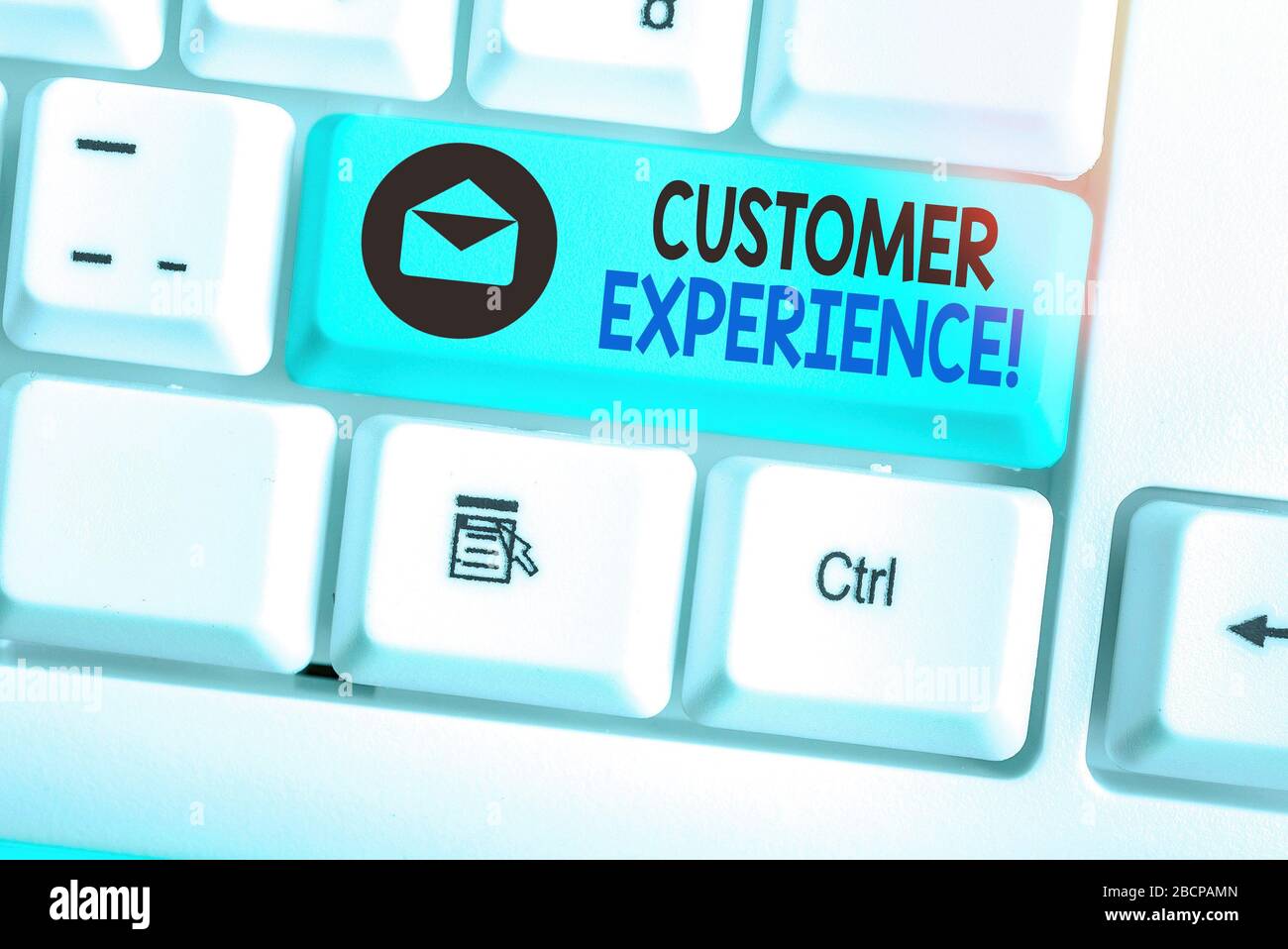 Writing note showing Customer Experience. Business concept for product ...