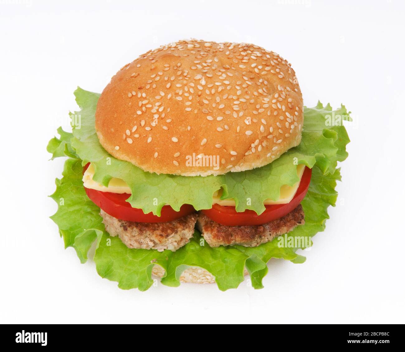 Hamburger cheeseburger burger text Cut Out Stock Images & Pictures - Alamy