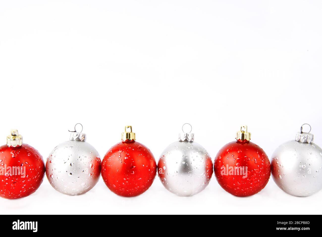 Christmas card silver blue Cut Out Stock Images & Pictures - Alamy