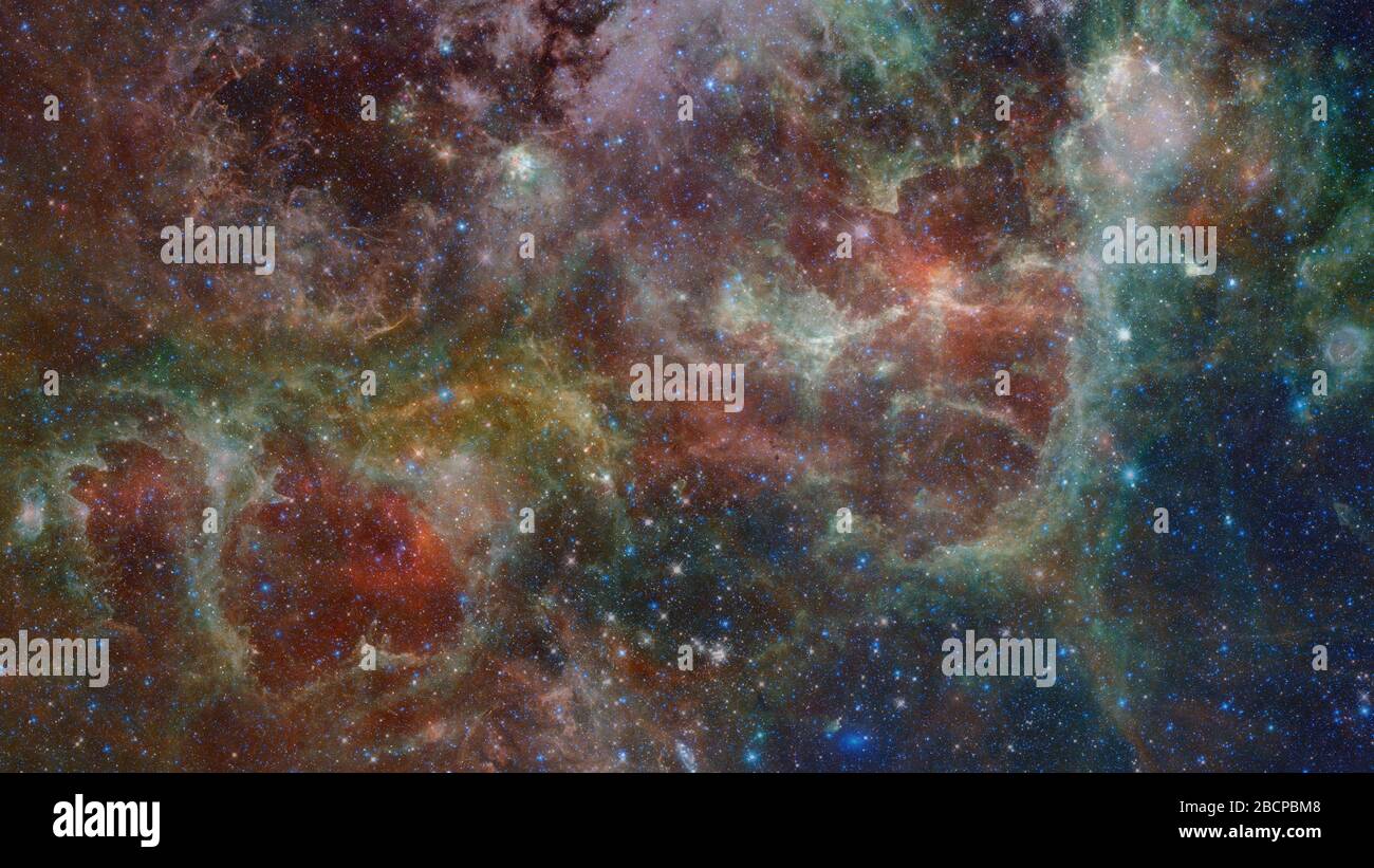 Extreme star cluster bursts into life in new Hubble image. Elements of ...