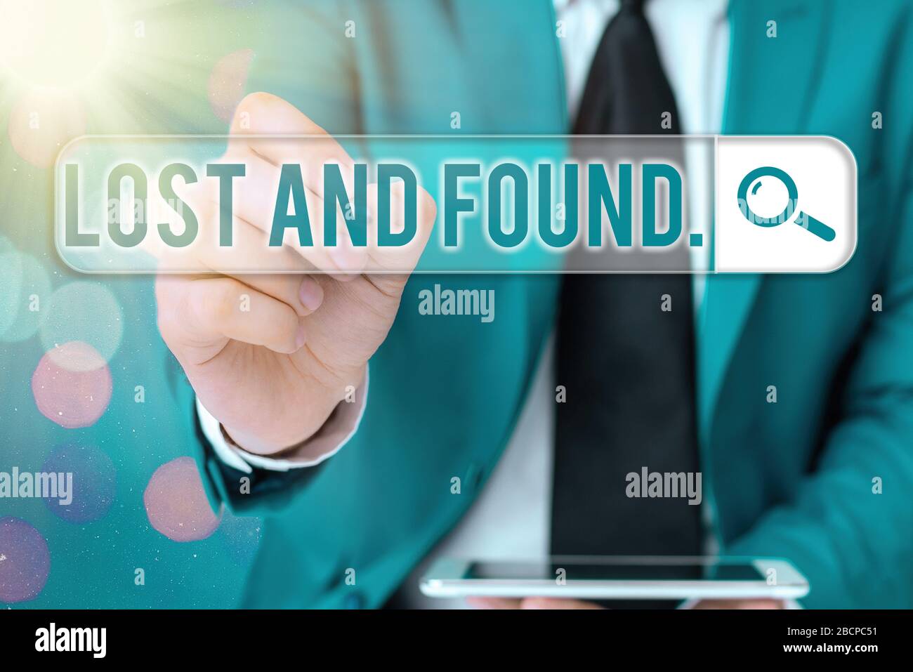 Word writing text Lost And Found. Business photo showcasing a place ...