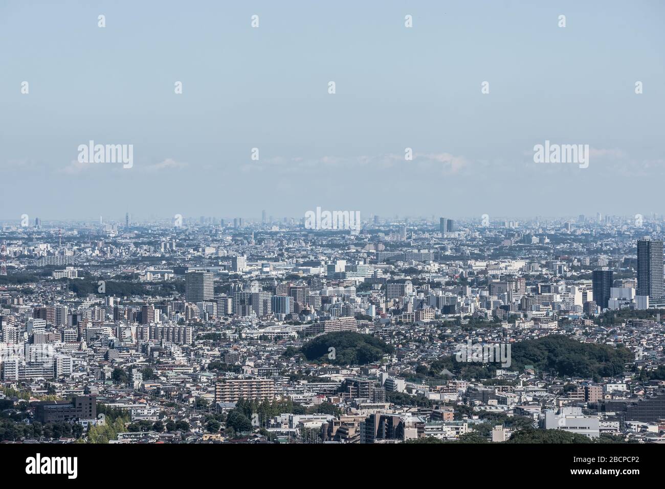 Tokyo cityscape view from Mount Takao Stock Photo - Alamy