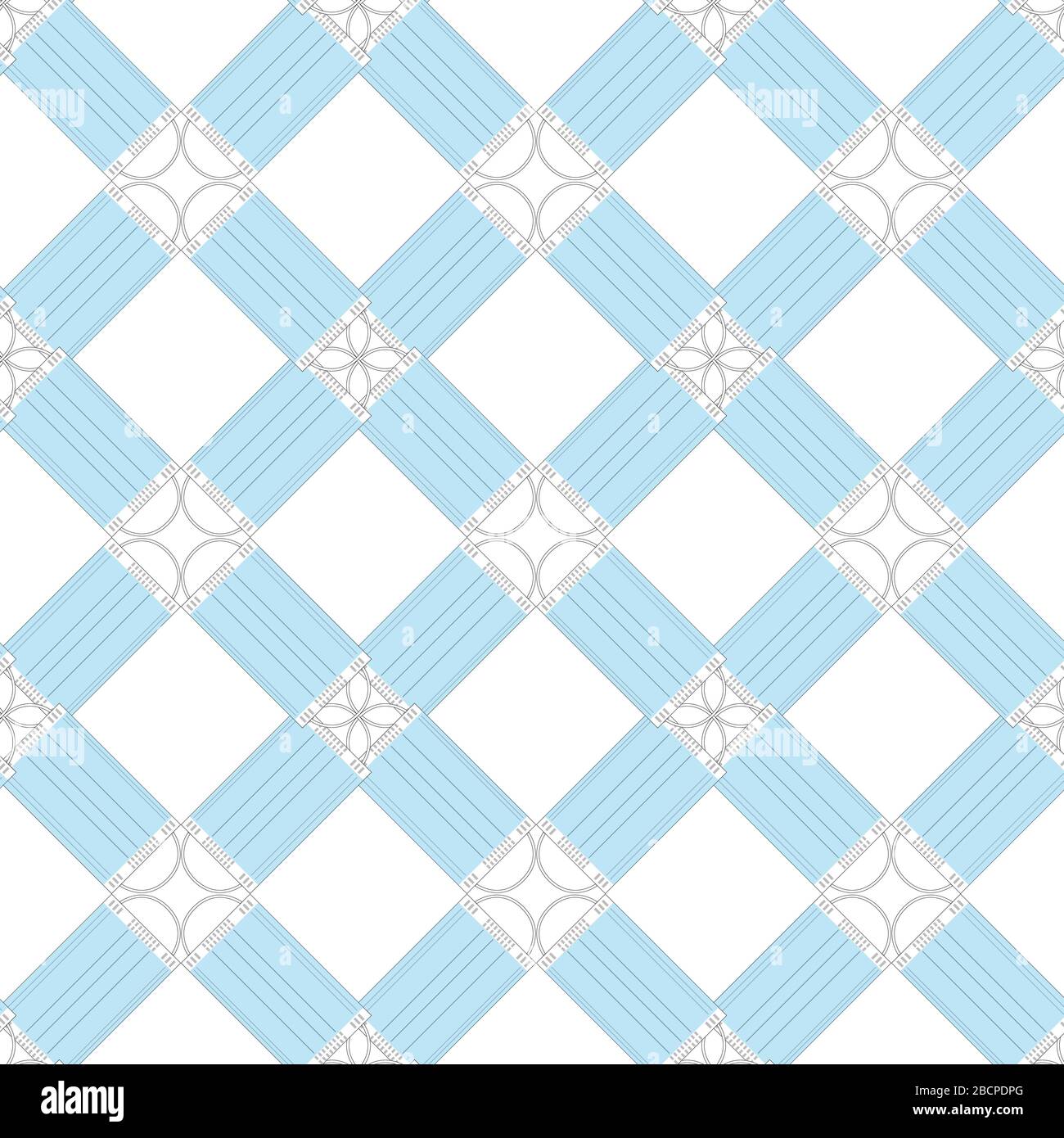 Face mask seamless pattern illustration Stock Vector Image & Art - Alamy