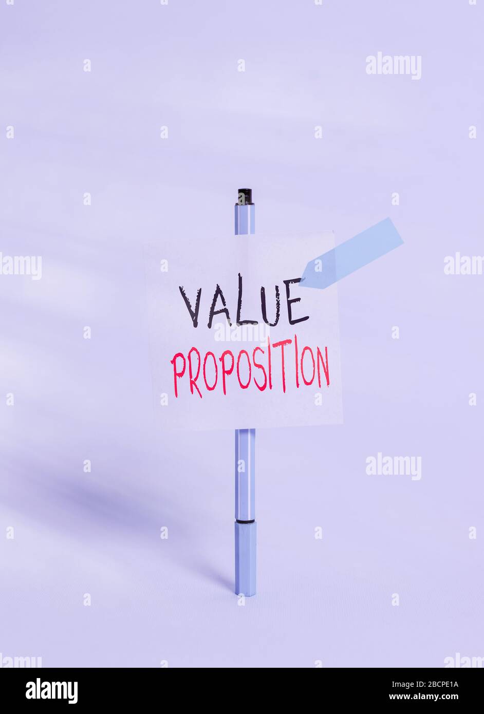 Conceptual hand writing showing Value Proposition. Concept meaning ...