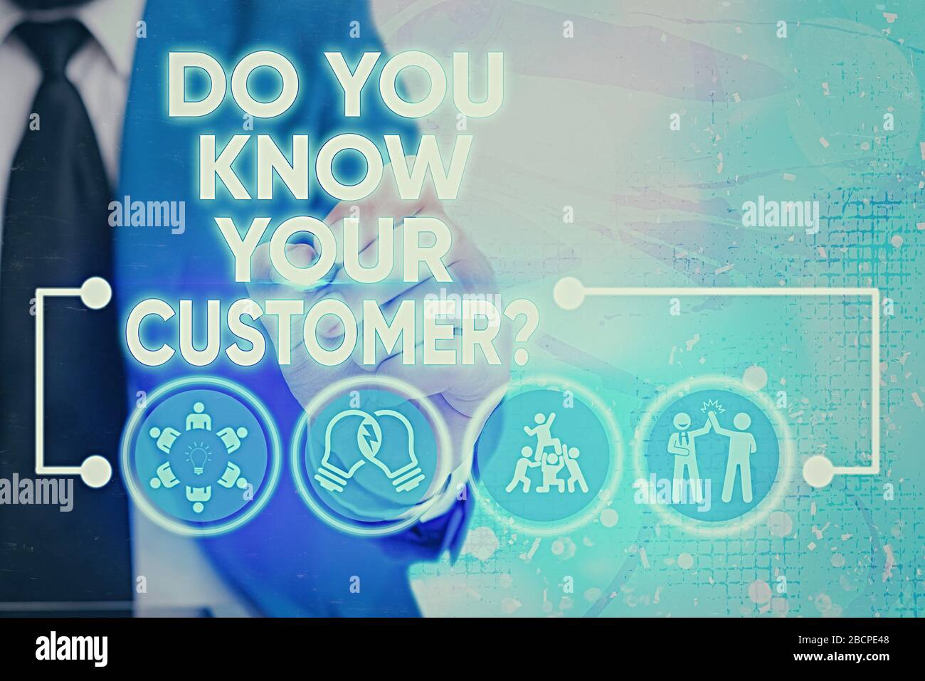 Handwriting text writing Do You Know Your Customer Question. Conceptual ...