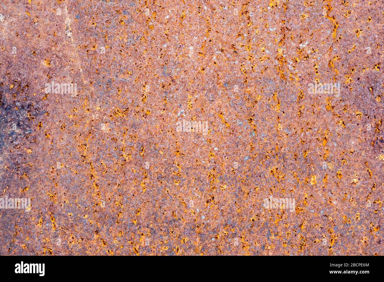 old red paint rust. Rusted painted metal wall. Old Rusty background ...