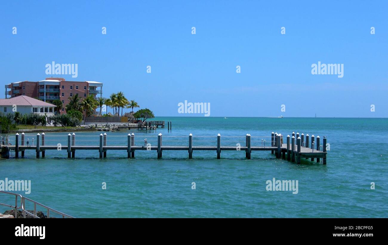 The beautiful scenery of the USA Keys Stock Photo - Alamy
